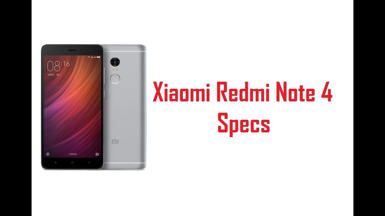 Xiaomi Redmi Note 4 Specs, Features & Price - YouTube