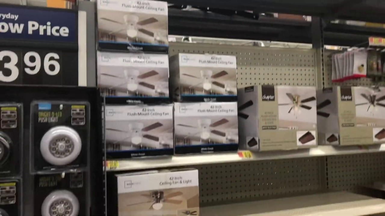Ceiling Fans and Floor Fans at Walmart (6/21/19) - YouTube
