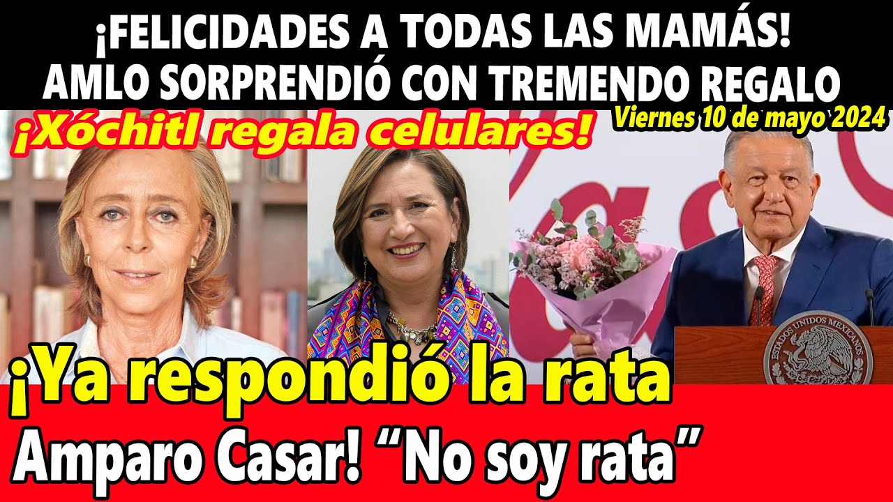 ¡Felicidades! AMLO sorprendió con tremendo regalo ¡Ya respondió la rata ...