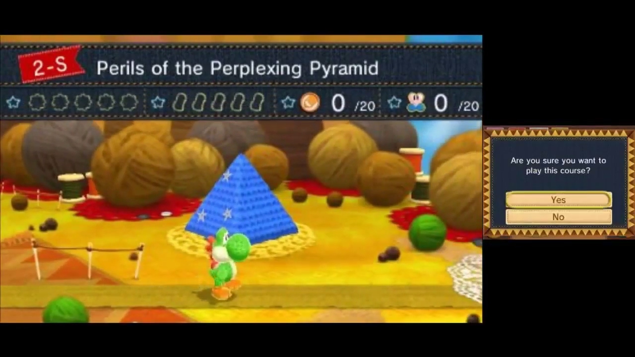 Poochy & Yoshi's Woolly World | 2-S Perils of the Perplexing Pyramid ...
