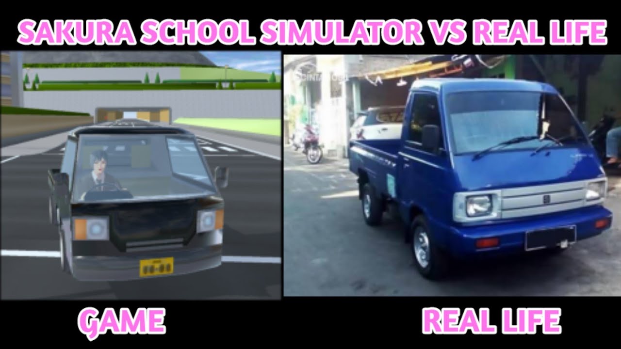 SAKURA SCHOOL SIMULATOR VS REAL LIFE #2 - YouTube
