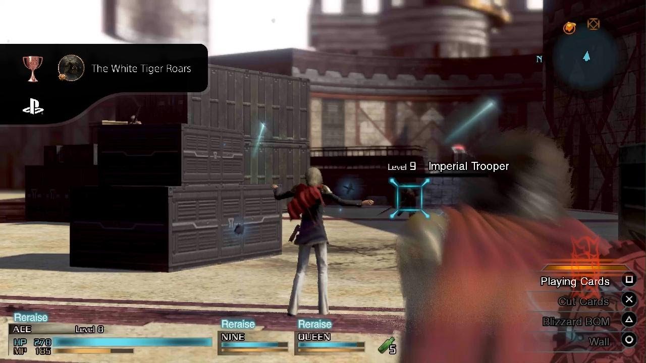 FINAL FANTASY TYPE-0 HD Ace Gameplay - Weapon Card - YouTube