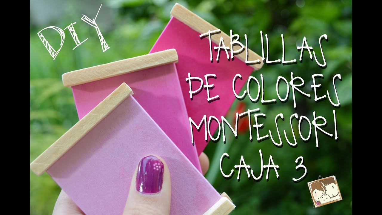 TABLILLAS DE COLORES MONTESSORI - YouTube