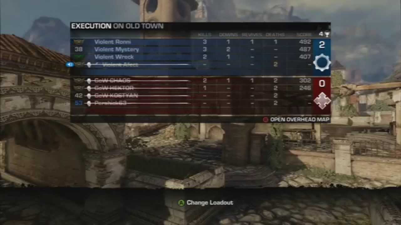 Gow 3 - Execution vs GoW Clan - YouTube