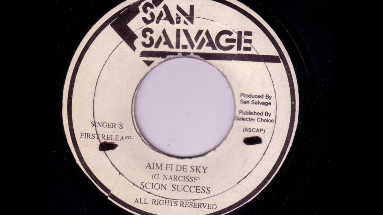 Scion Success - Aim Fi De Sky - 7" San Salvage 1995 - CONSCIOUS 90'S ...
