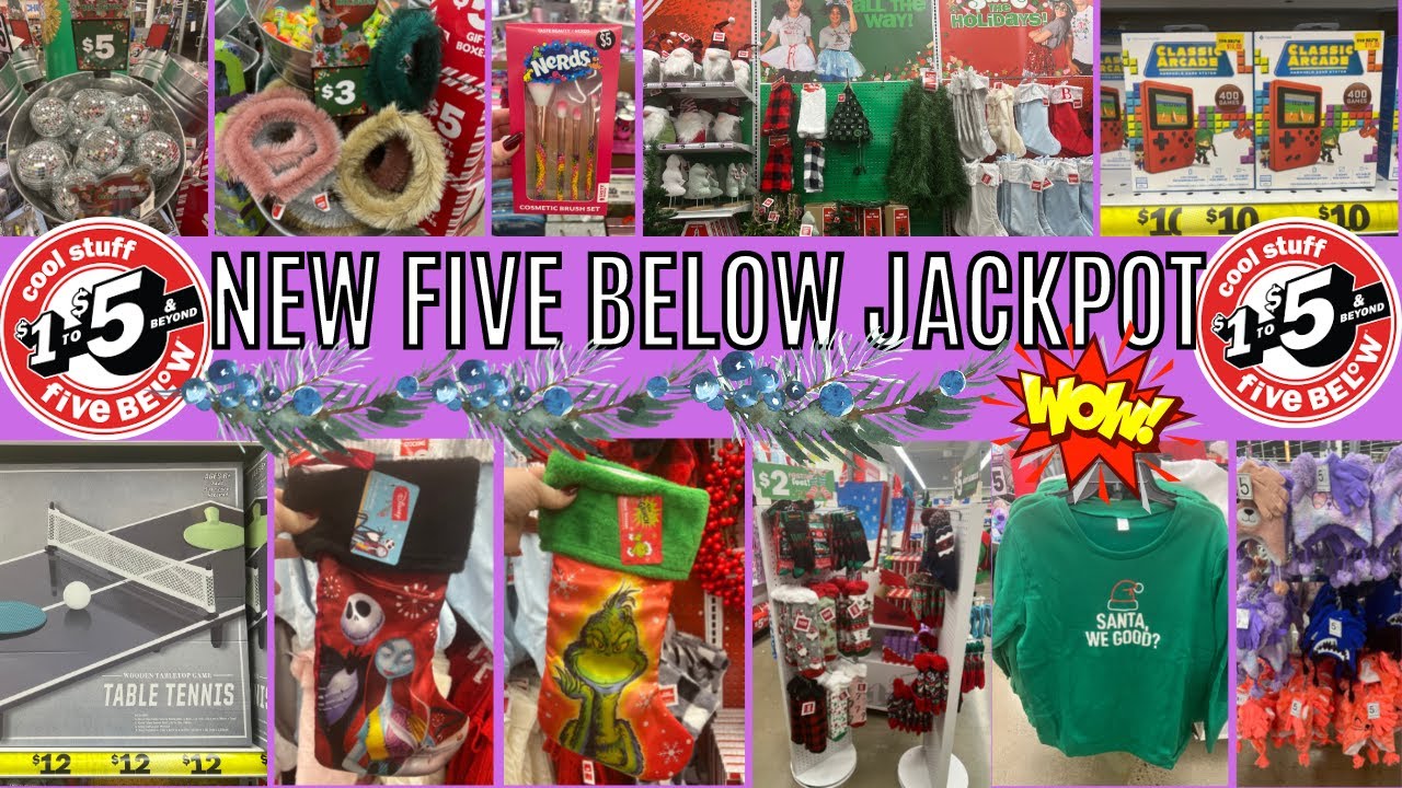 ⛄FIVE BELOW ⛄BRAND NEW CHRISTMAS FINDS🌲, STOCKING STUFFERS🎁 & AMAZING ...