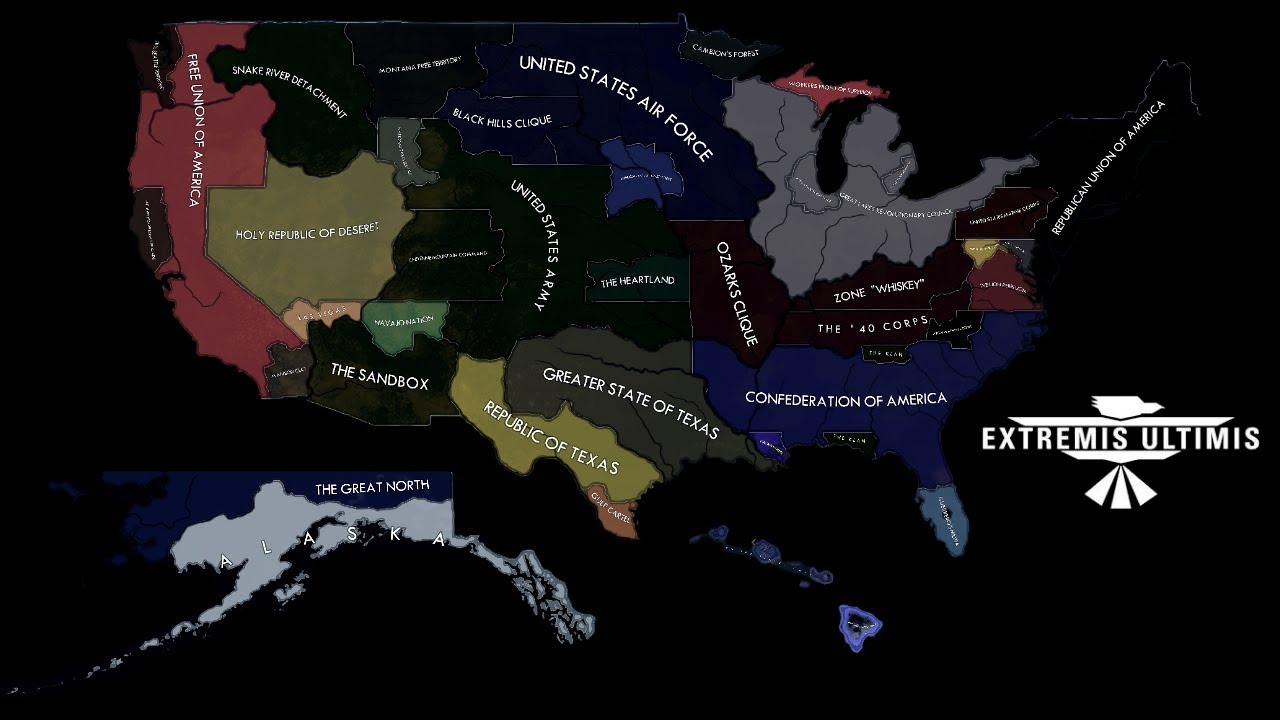 HOI4 Extremis Ultimis: All American Reunification Super Events ...
