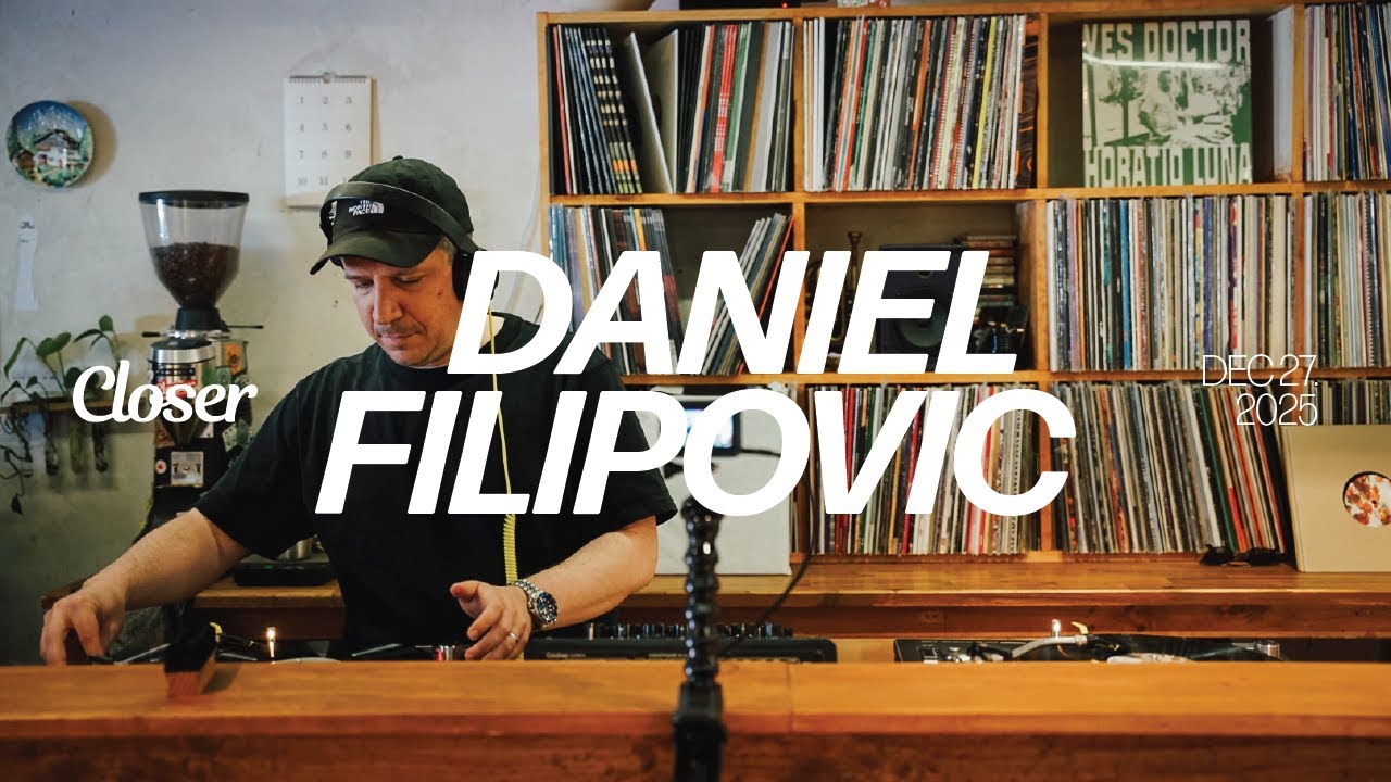 Daniel Filipovic | Live In-Store DJ Set @ Closer Record Store - YouTube