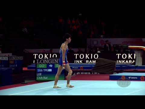 LEE Chih Kai (TPE) - 2019 Artistic Worlds, Stuttgart (GER) - Qualifications Floor Exercise