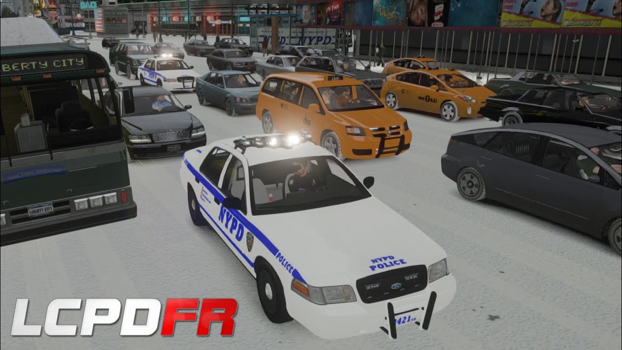 GTA 4 LCPDFR NYPD | NY TRAFFIC MOD - YouTube