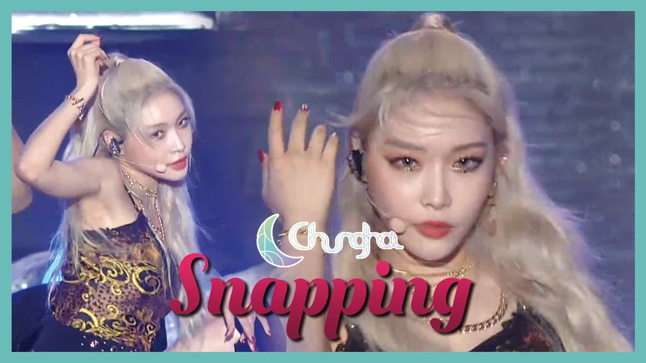 [HOT] CHUNG HA - Snapping, 청하 - Snapping Show Music core 20190803 - YouTube
