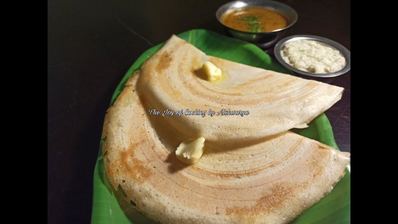 Butter Dosa | Butter Dosa with Homemade Dosa Batter | Recipe by ...