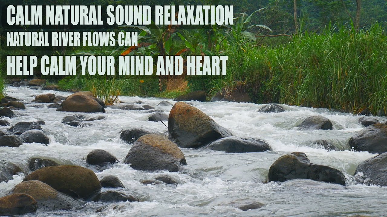 CALM NATURAL SOUND RELAXATION NATURAL RIVER FLOWS CAN HELP CALM YOUR ...