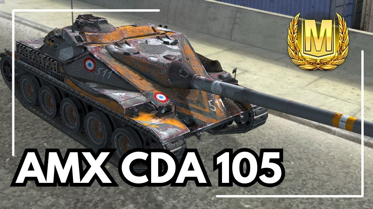 AMX CDA 105 • 5.1k Dmg 4 Kills | WOT Blitz Ace Mastery Gameplay - YouTube