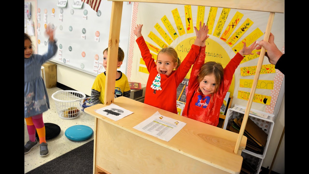 Clarence Student-Made Playsets Inspire Kindergarten Creativity - YouTube