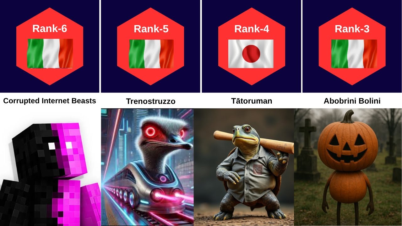Comparison: Ranking the New Italian Brainrot Animals (Part 13 ) - YouTube