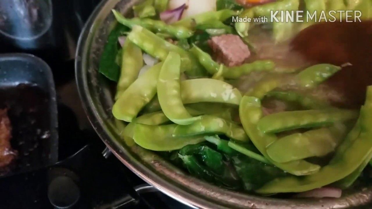 Cooking beef stew with mix vegetables and pan grilled steak - YouTube