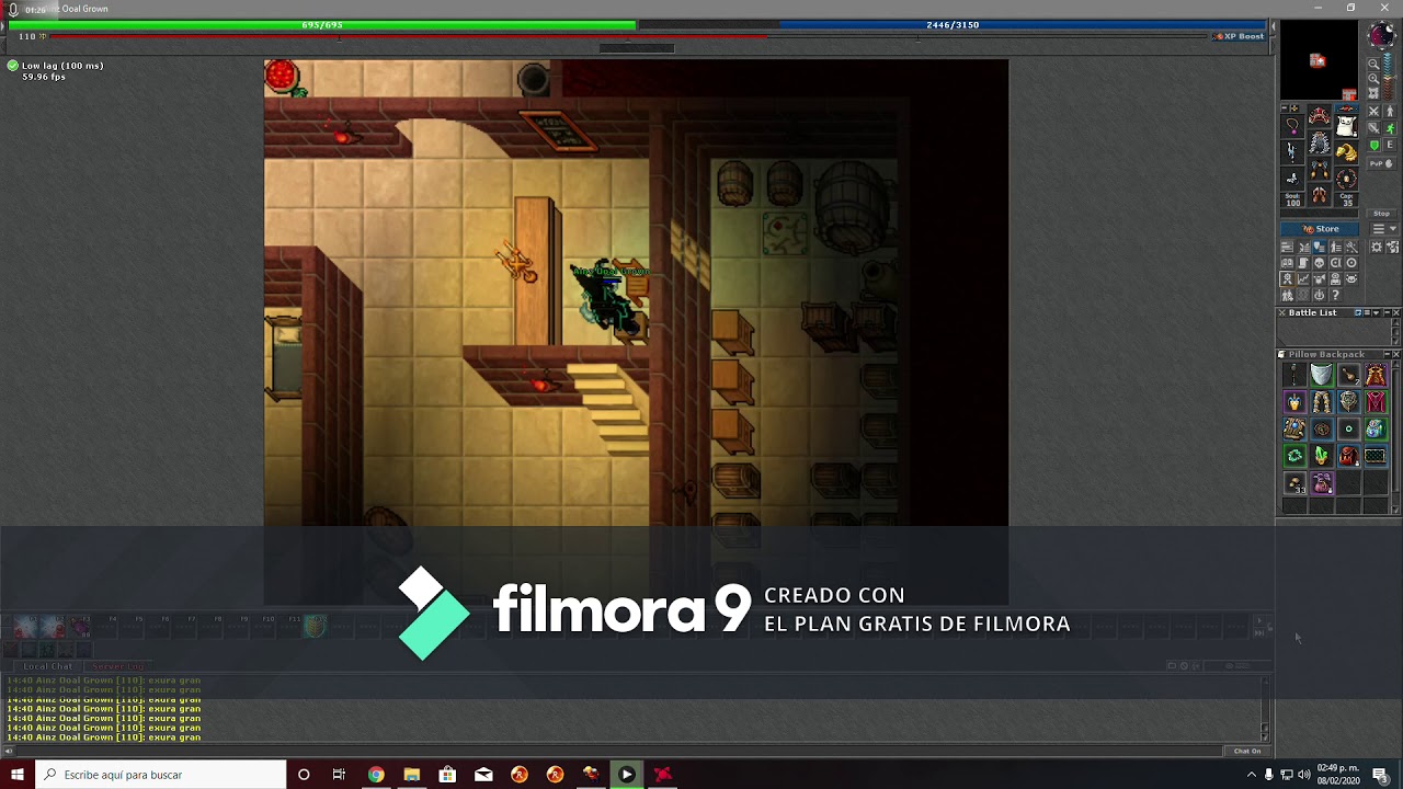 Tibia Playstatic bot training - YouTube