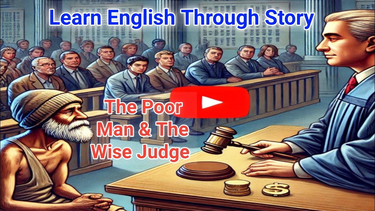 Learn English Through Story || The Poor Man & The Wise Judge - YouTube