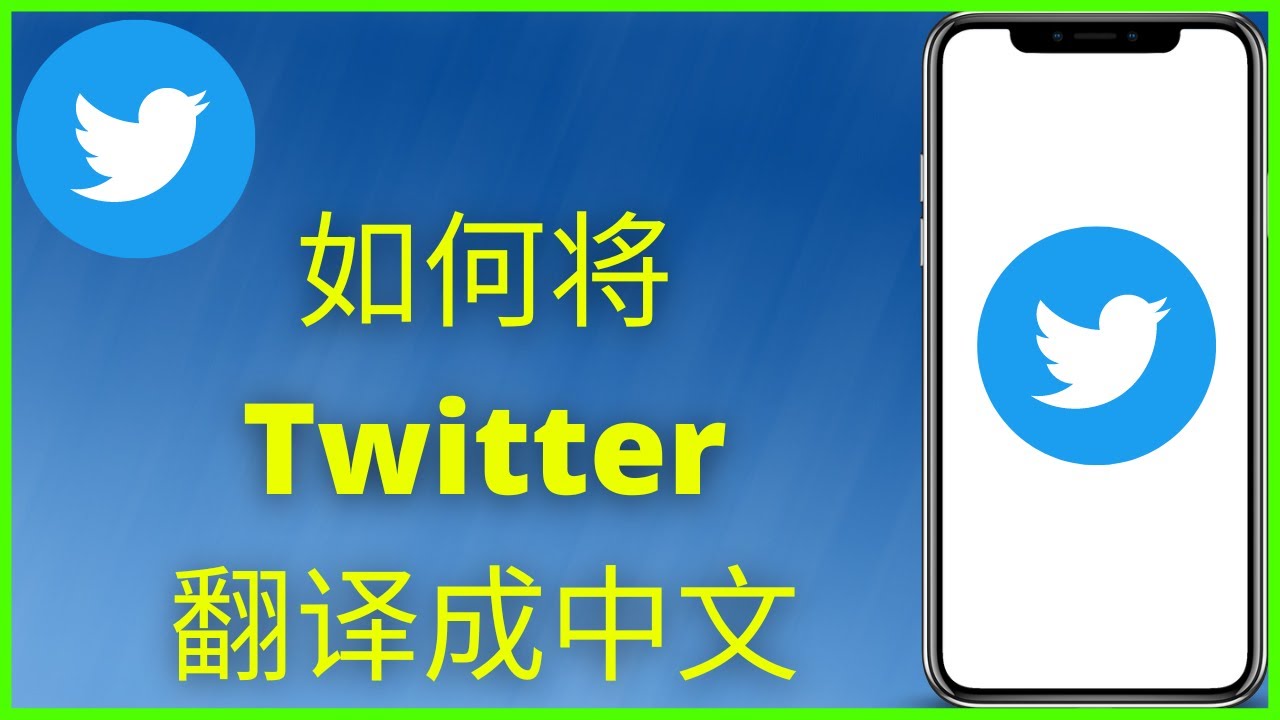 如何将 Twitter 翻译成中文（2025） - YouTube
