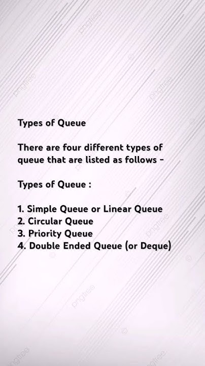 Types Of Queue In Data Structure Youtubeshorts Viralvideo Viral Queue Datastructures 2027