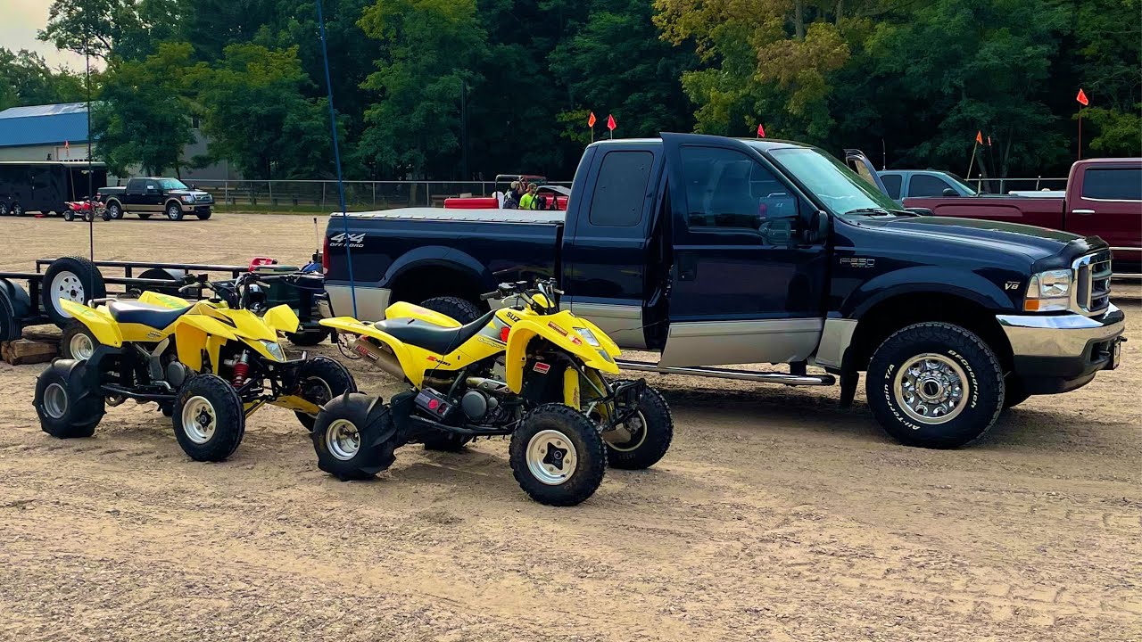 Silverlake Sand Dunes on the Ltr450 and LTZ400 - YouTube