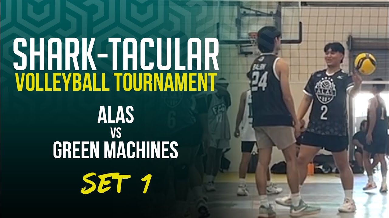 Shark-tacular VB Tournament • Bracket Matches • Alas vs Green Machines ...