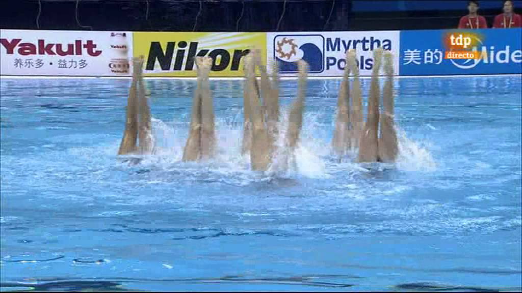 China Final Team Technical, Synchronized Swimming, Shanghai World ...