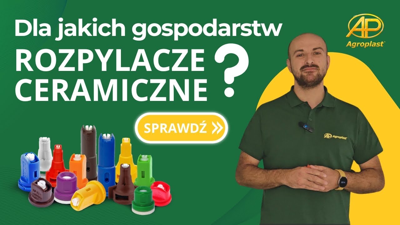 Rozpylacze Agroplast - pierwsze polskie rozpylacze ceramiczne - YouTube