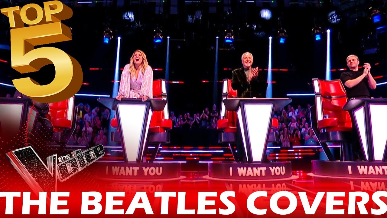 TOP 5 THE BEATLES COVERS ON THE VOICE | BEST AUDITIONS - YouTube