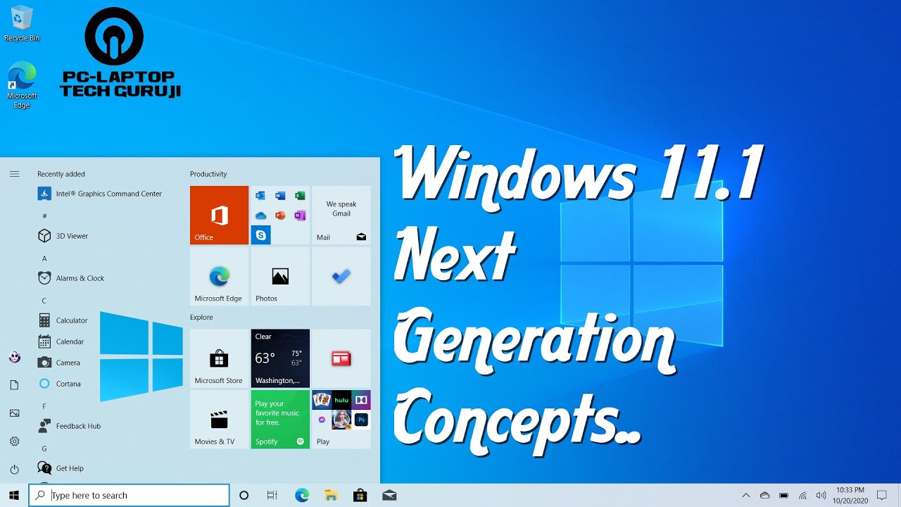 #12 Windows 11.1 Next Generation Concepts.. - YouTube