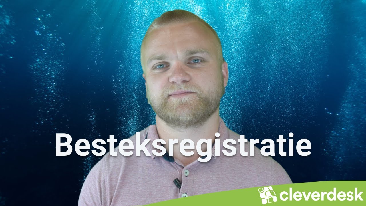 Deepdive - Besteksregistratie - YouTube