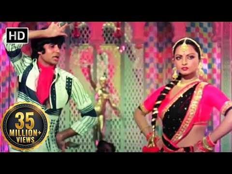 Athra Baras Ki Tu | Suhaag (1979) | Amitabh Bachchan | Rekha | Lata Mangeshkar | Mohd Rafi Hits