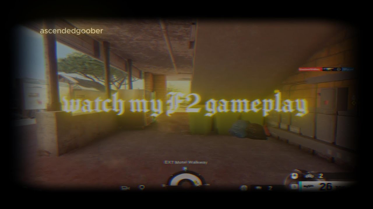 The F2 | Rainbow Six Siege - YouTube