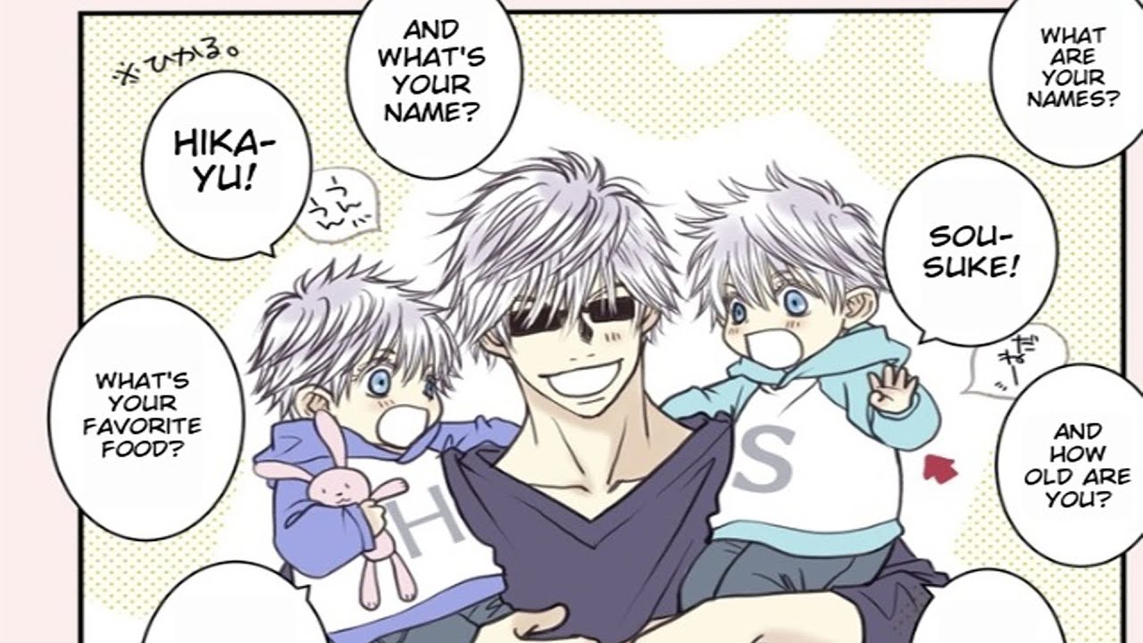 Jujutsu Kaisen Gojo Satoru and Children Funny Comics Dub | Hilarious ...