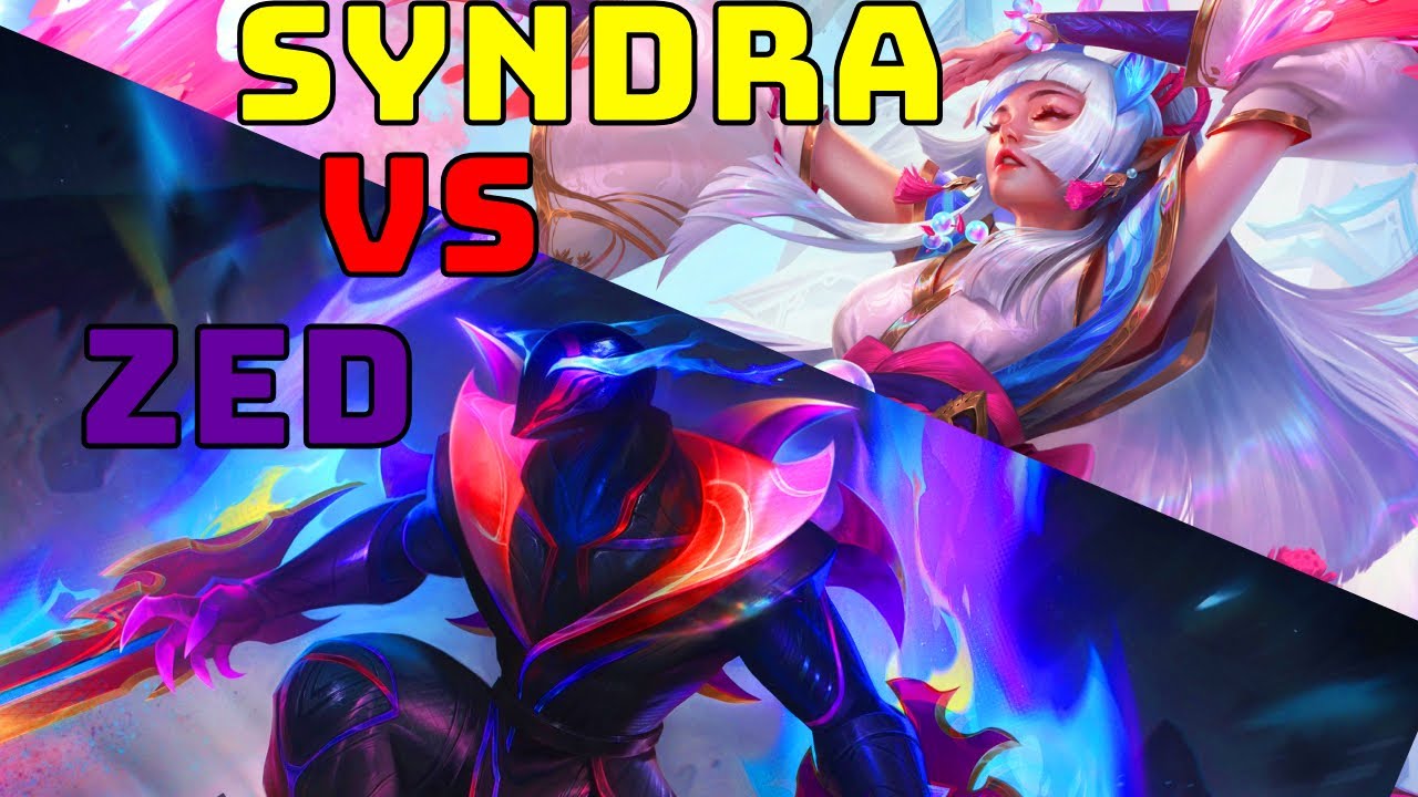 Syndra Vs Zed (League Of Legends) - YouTube