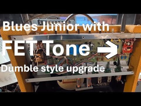 Upgrade a Fender Blues Junior with a Dumble Style FET Input - YouTube