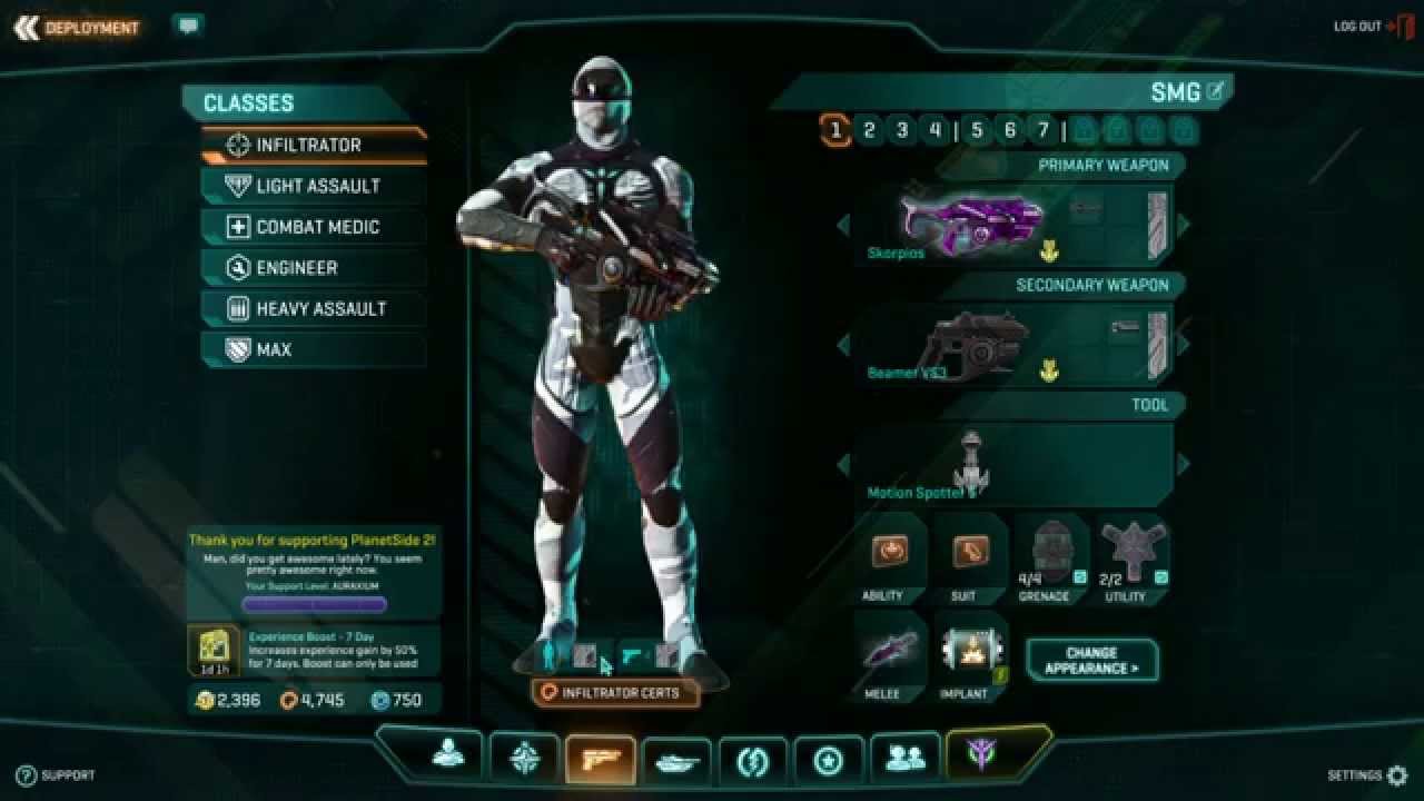 Unlocked Auraxium Infused Plating for Infiltrator (Infiltrator ...