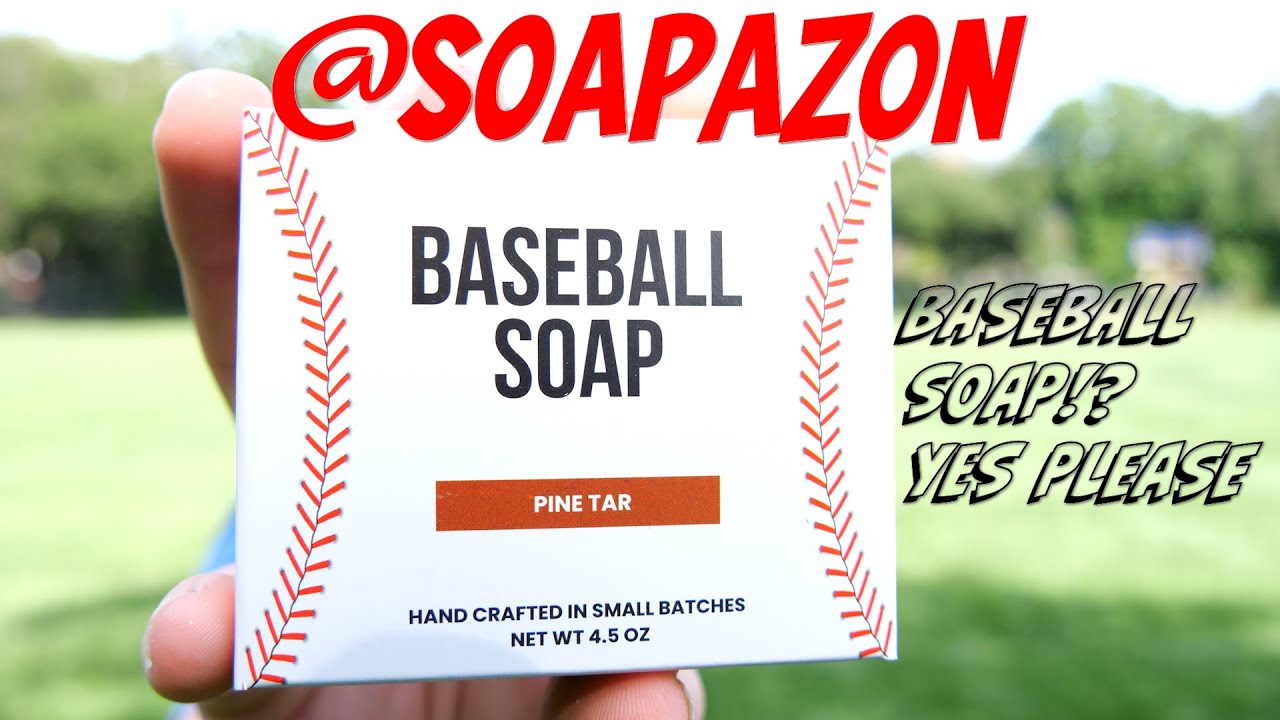 Baseball Soap!? Yes Please | Unboxing Soapazon Baseball Soap - YouTube