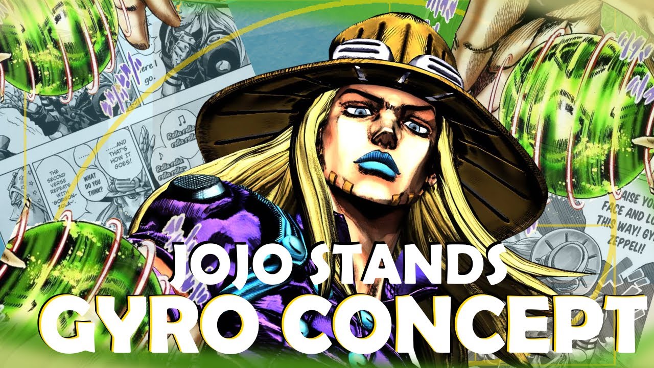 Jojo stands: Gyro (spin) movement concept - YouTube