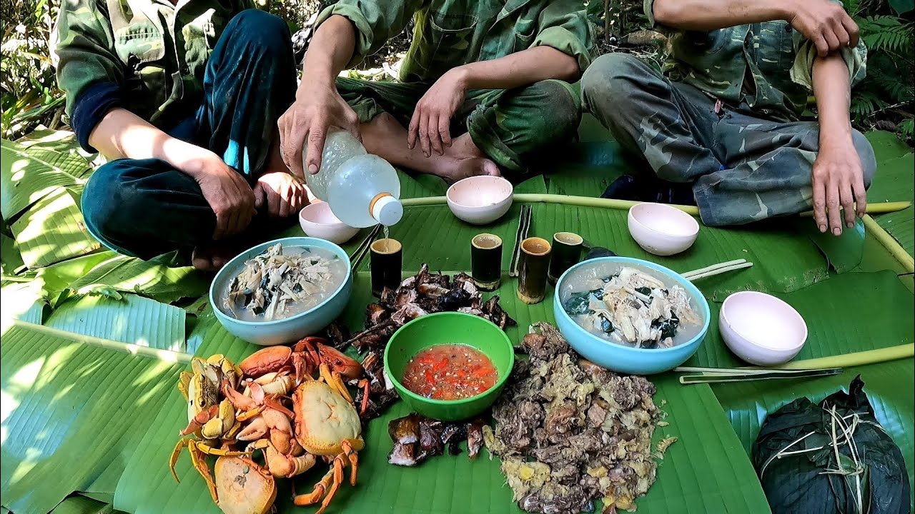 #578. Eight days living in the deep forest, adventure in the forest ...