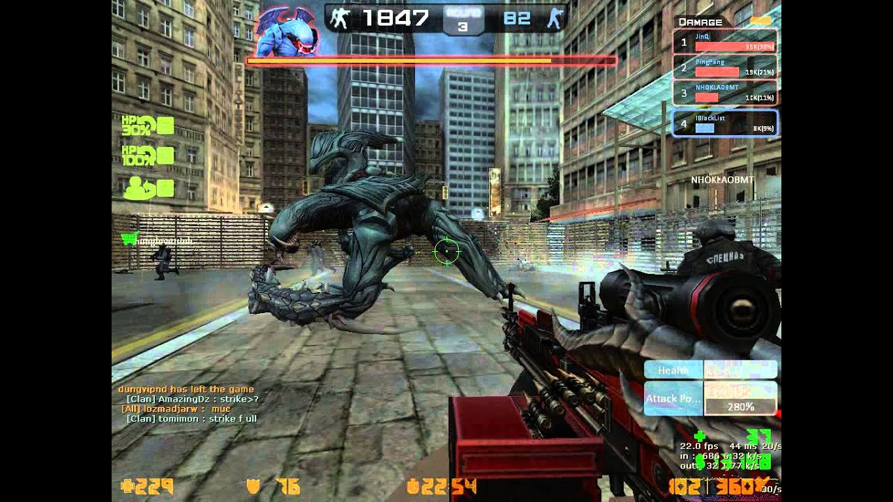 Counter Strike Online - Zombie Scenario (Human VS Phobos)(2) (HD) - YouTube