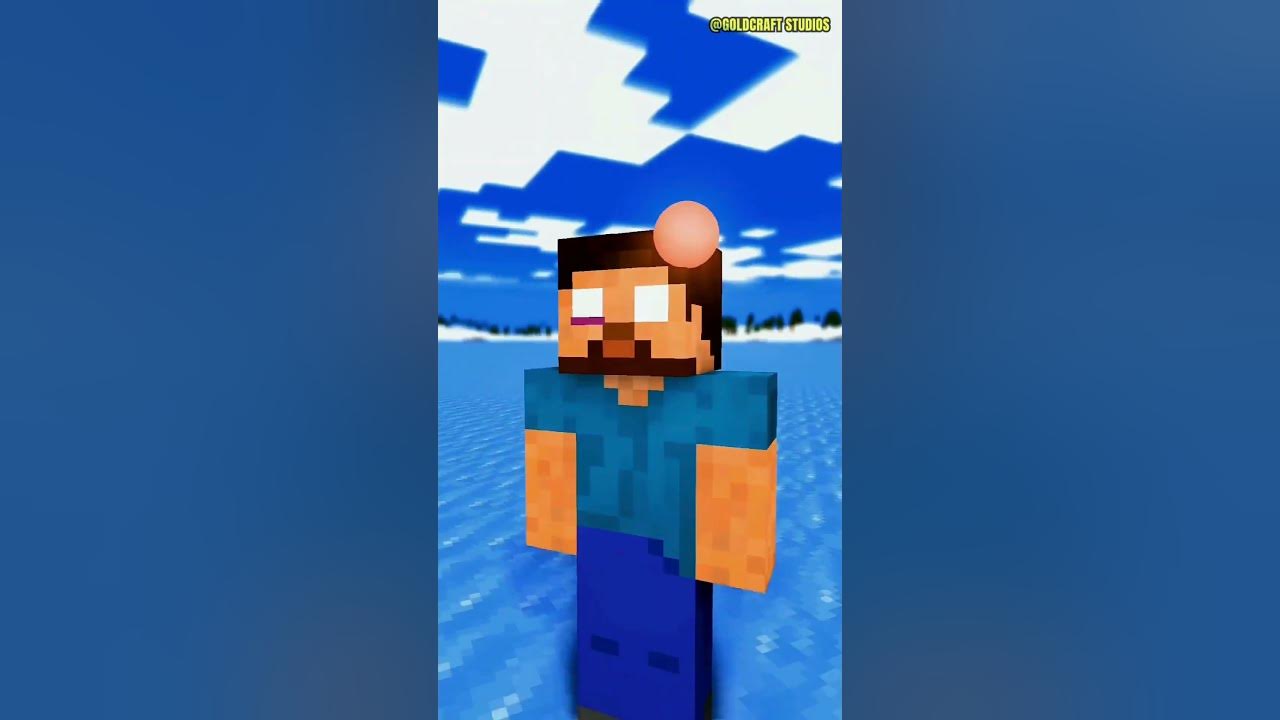 Help Herobrine To Sculp A Hot Cute Girl Bones Imagine Dragons Herobrine Minecraftshorts