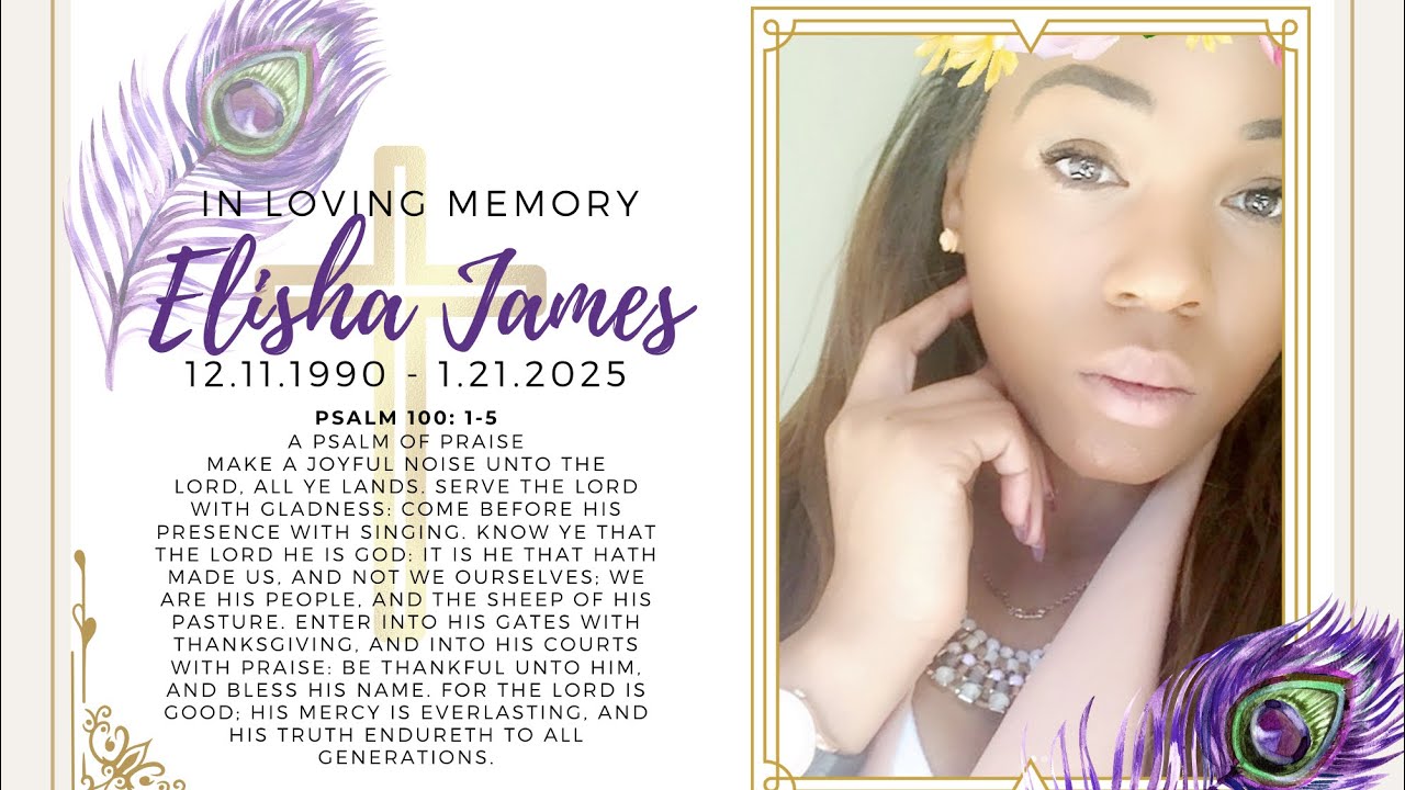 Memorial of Elisha James - YouTube