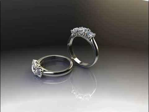 RIng Rendering in Matrix 9 #Ring #Rendering #jewellery #cad #rhino5 #matrix9 #animation - YouTube