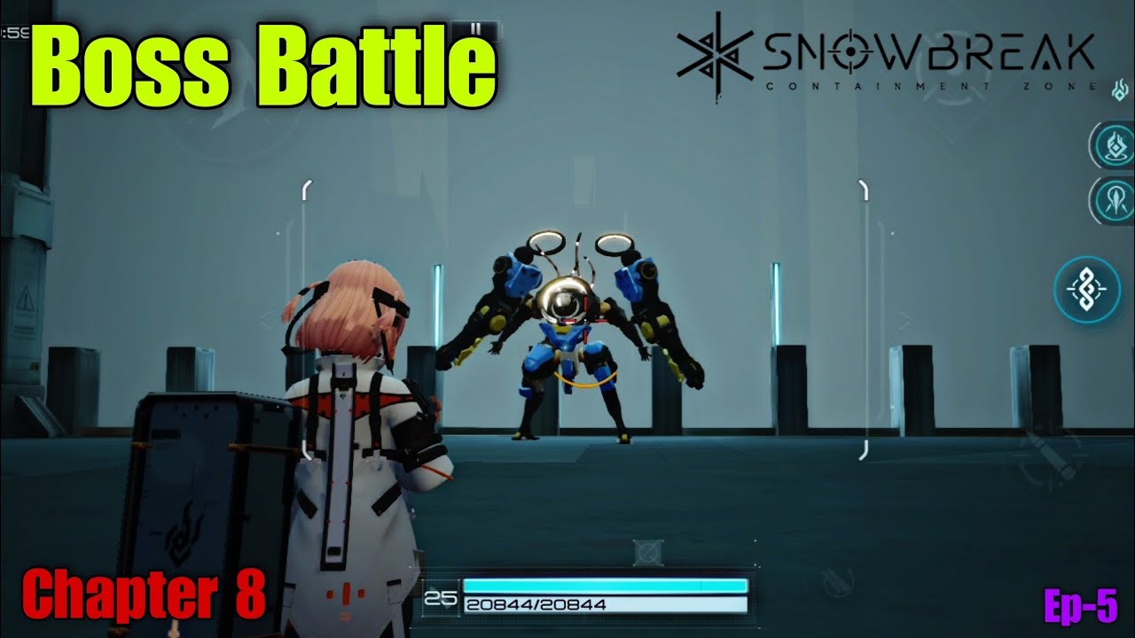 Snowbreak Containment Zone Chapter 8 BOSS BATTLE EP-5 - YouTube