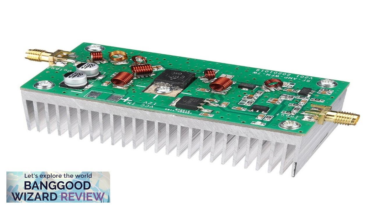 7W 65-110MHz High Frequency FM Power Amplifier Board RF Transmitting ...