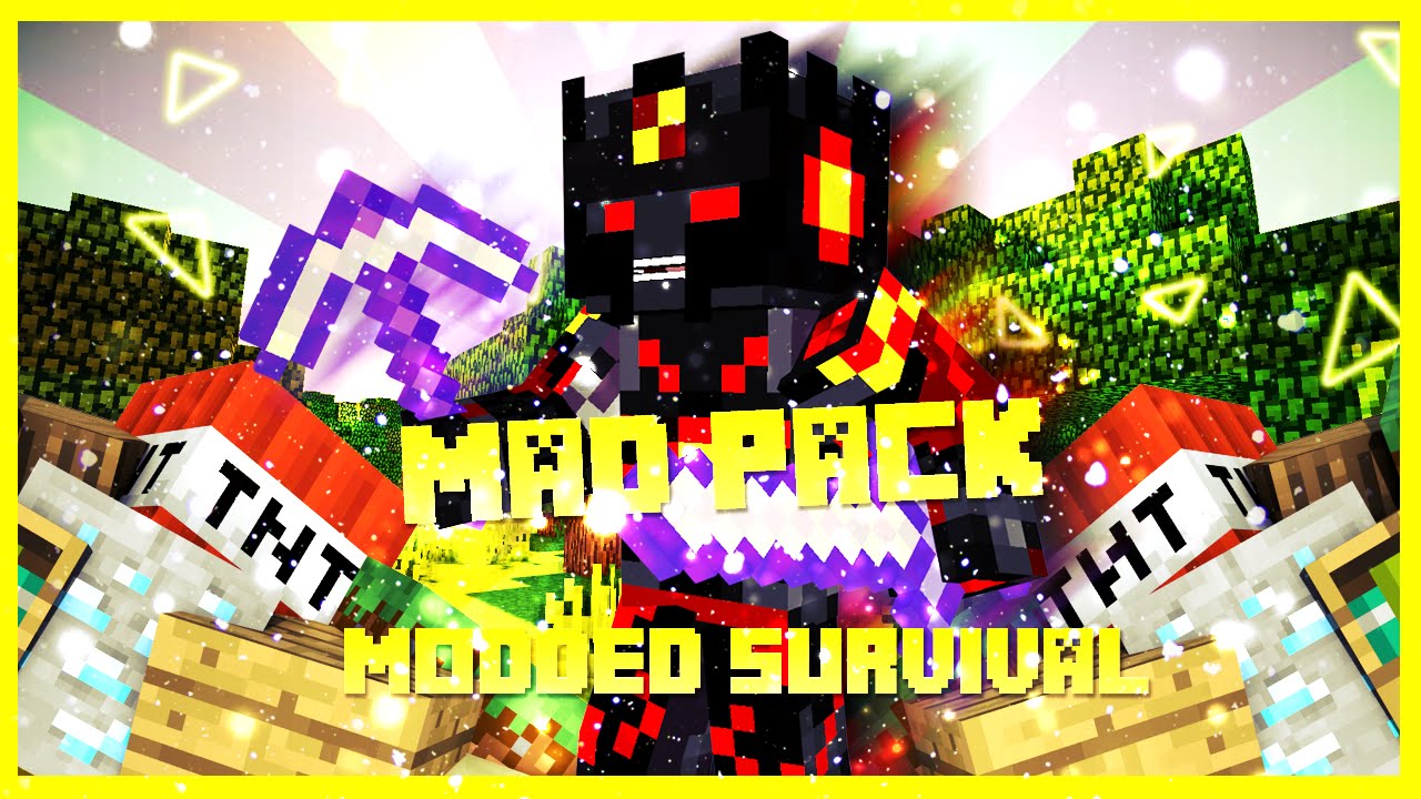 Mad Pack 4 - Dartcraft Basics! (Modded Survival) - YouTube