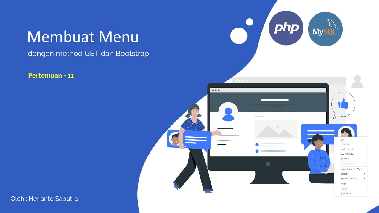 Membuat menu Navbar, Sidebar Bootstrap - YouTube