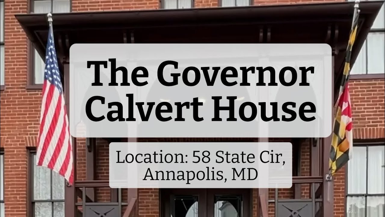 The Governor Calvert House in Historic Annapolis, Maryland - YouTube